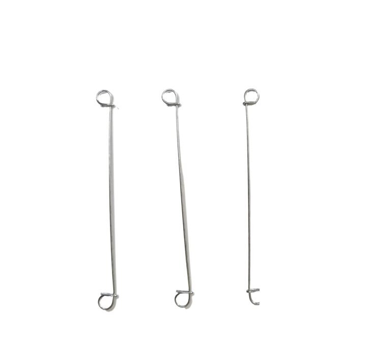 23-268 6in. 16G Stainless Steel Double Loop Reinforcement Cable Rebar ...